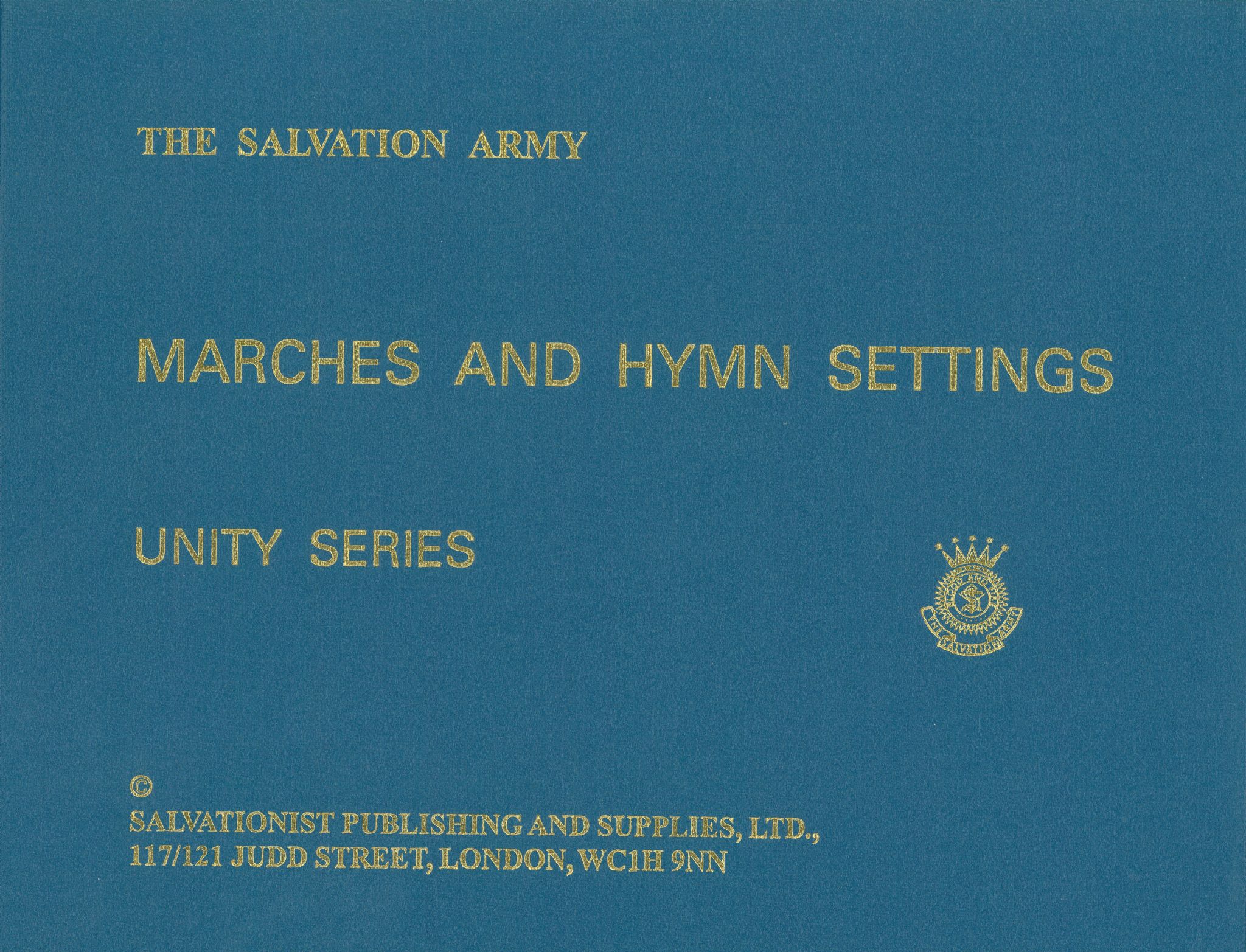 Unity Series Marches and Hymn Settings Band Parts Salvationist Publishing
